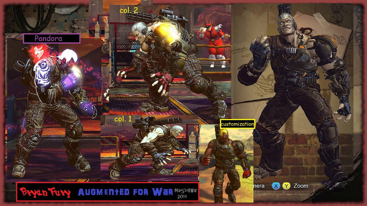 Bryan Fury Augmented for WAR Download by MaesterLee on DeviantArt