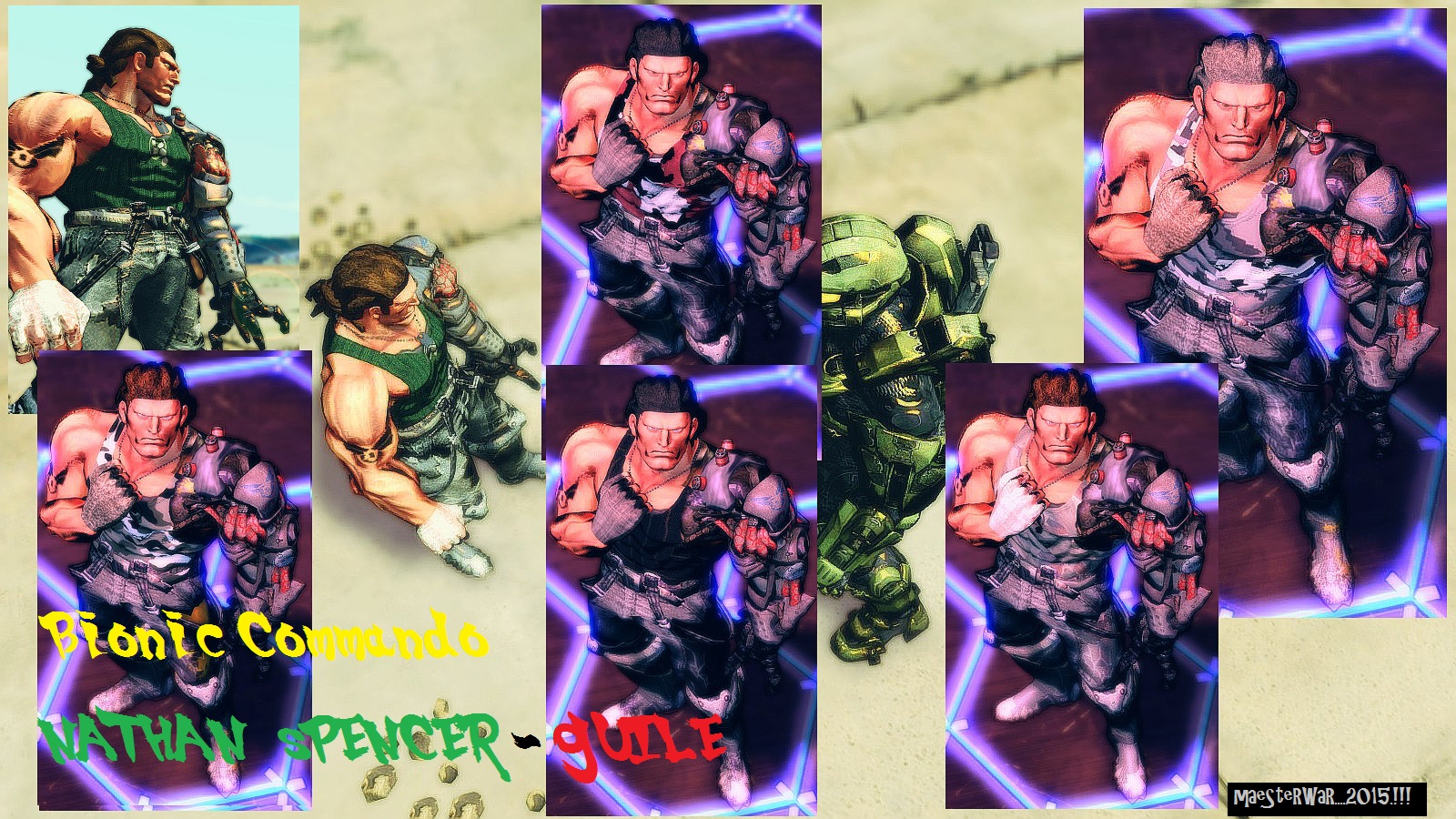 Guile Nathan Spencer Bionic Commando V2 by MaesterLee on DeviantArt