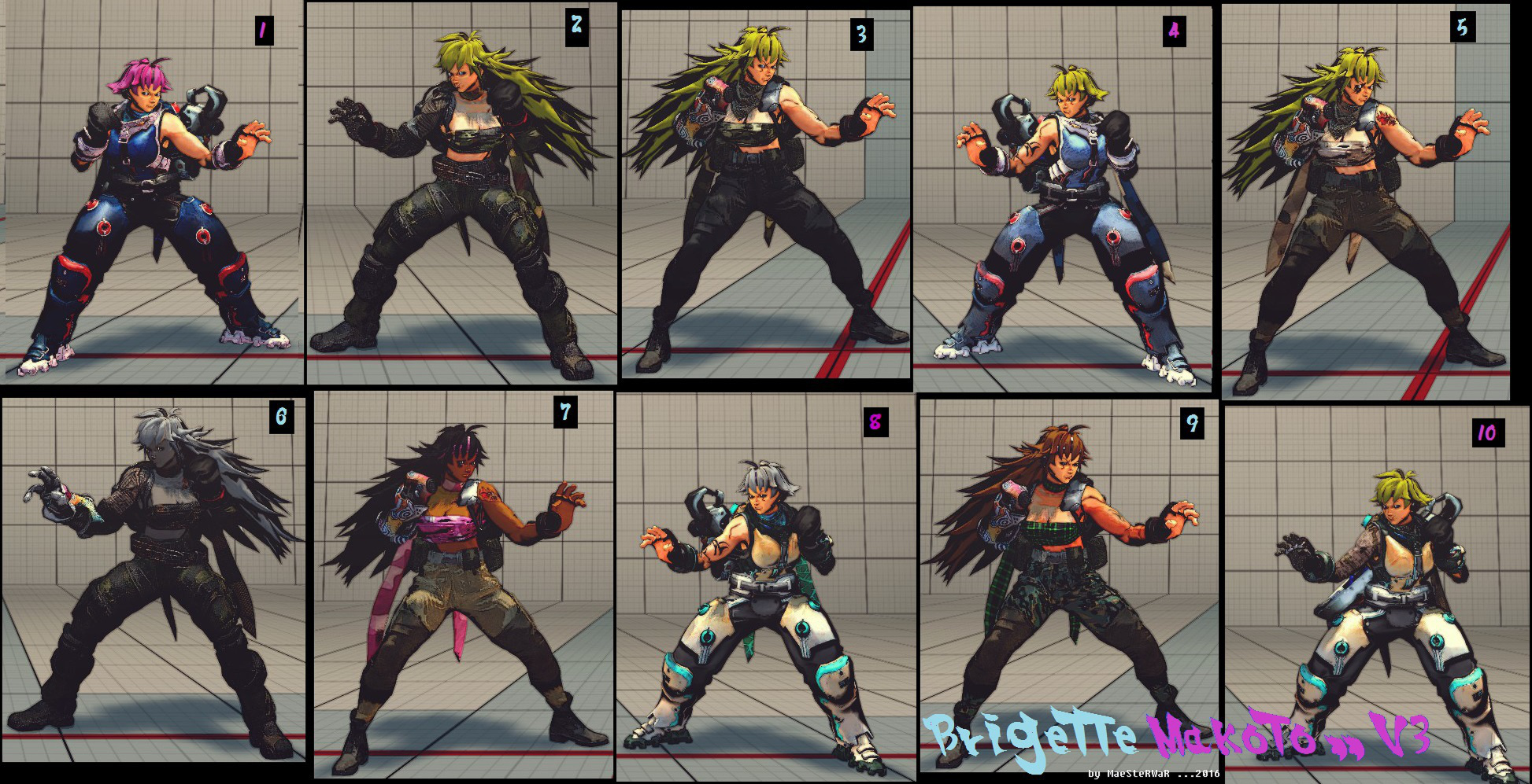 USF4 Makoto on StreetModders - DeviantArt