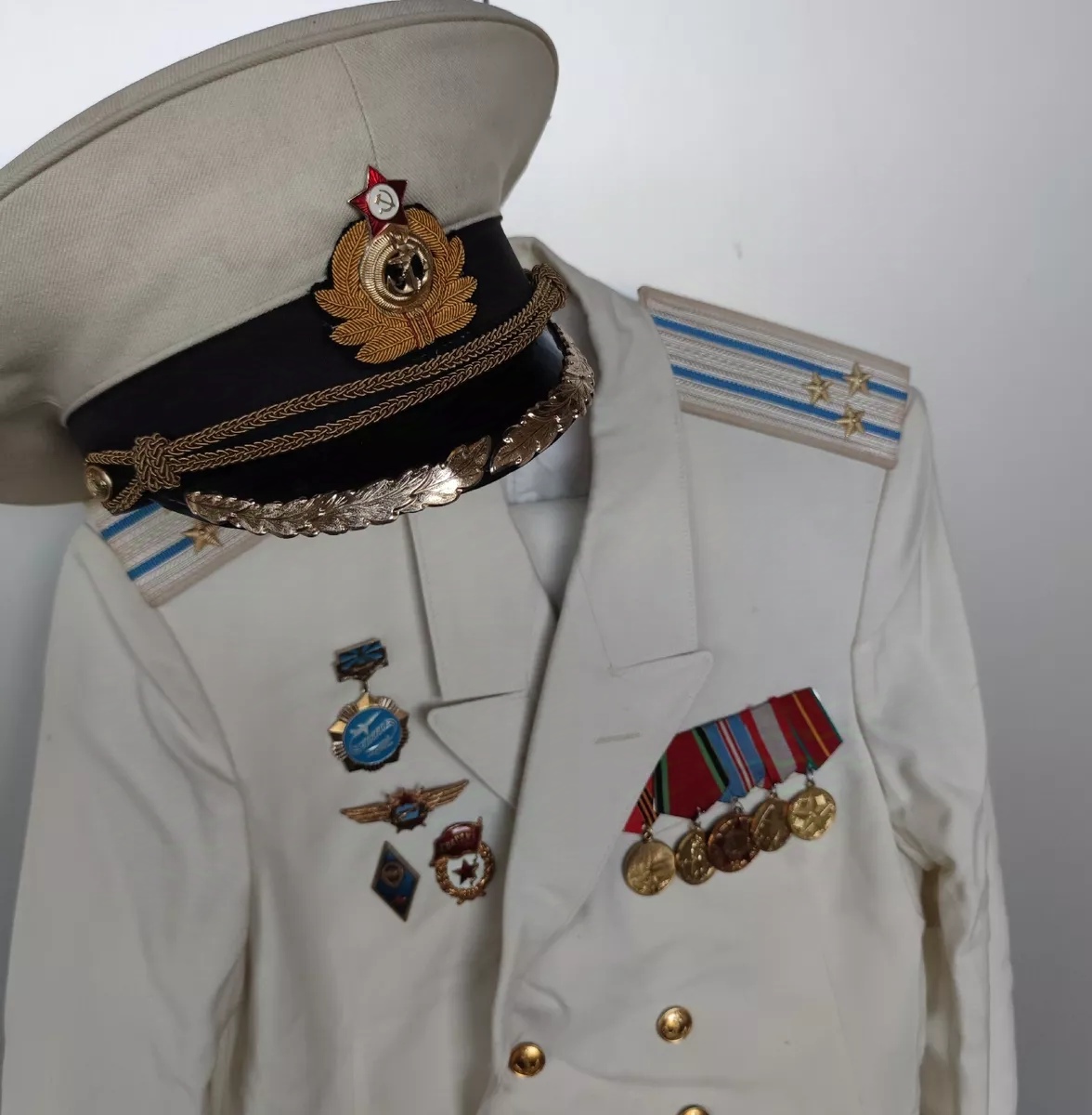 Soviet Fleet Pilot Colonel White Uniform by UniformEnjoyer on DeviantArt