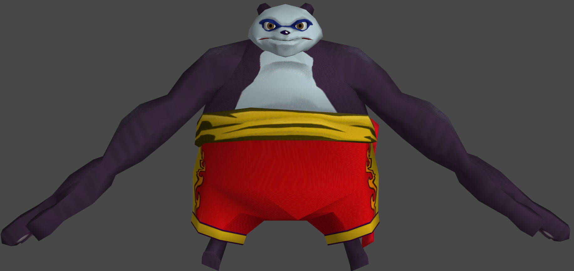 Sly Cooper ATTR: Panda King (XPS) by Jared789 on DeviantArt