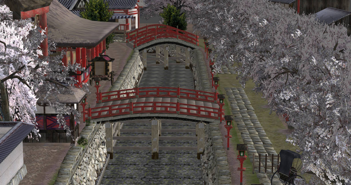 DOA4 Sakura Stage (Re-upload) XPS by Jared789 on DeviantArt