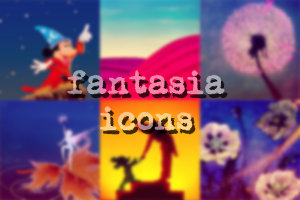 disney's fantasia icons by butterflyinthemeadow on DeviantArt