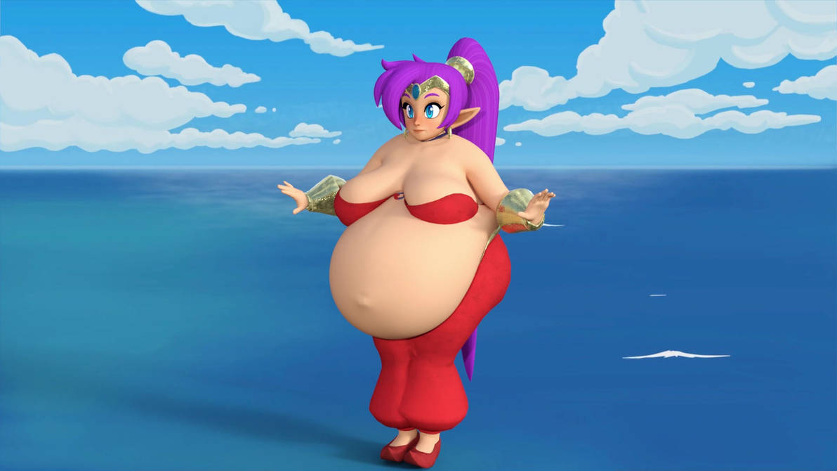 Shantae's BBW Belly Dance by AlphaModel10 on DeviantArt