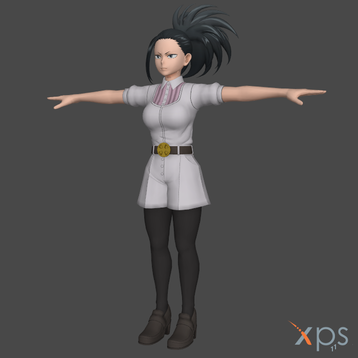 MHA UR - Momo Yaoyorozu (Casual) XPS DL by MHA-DEAF on DeviantArt