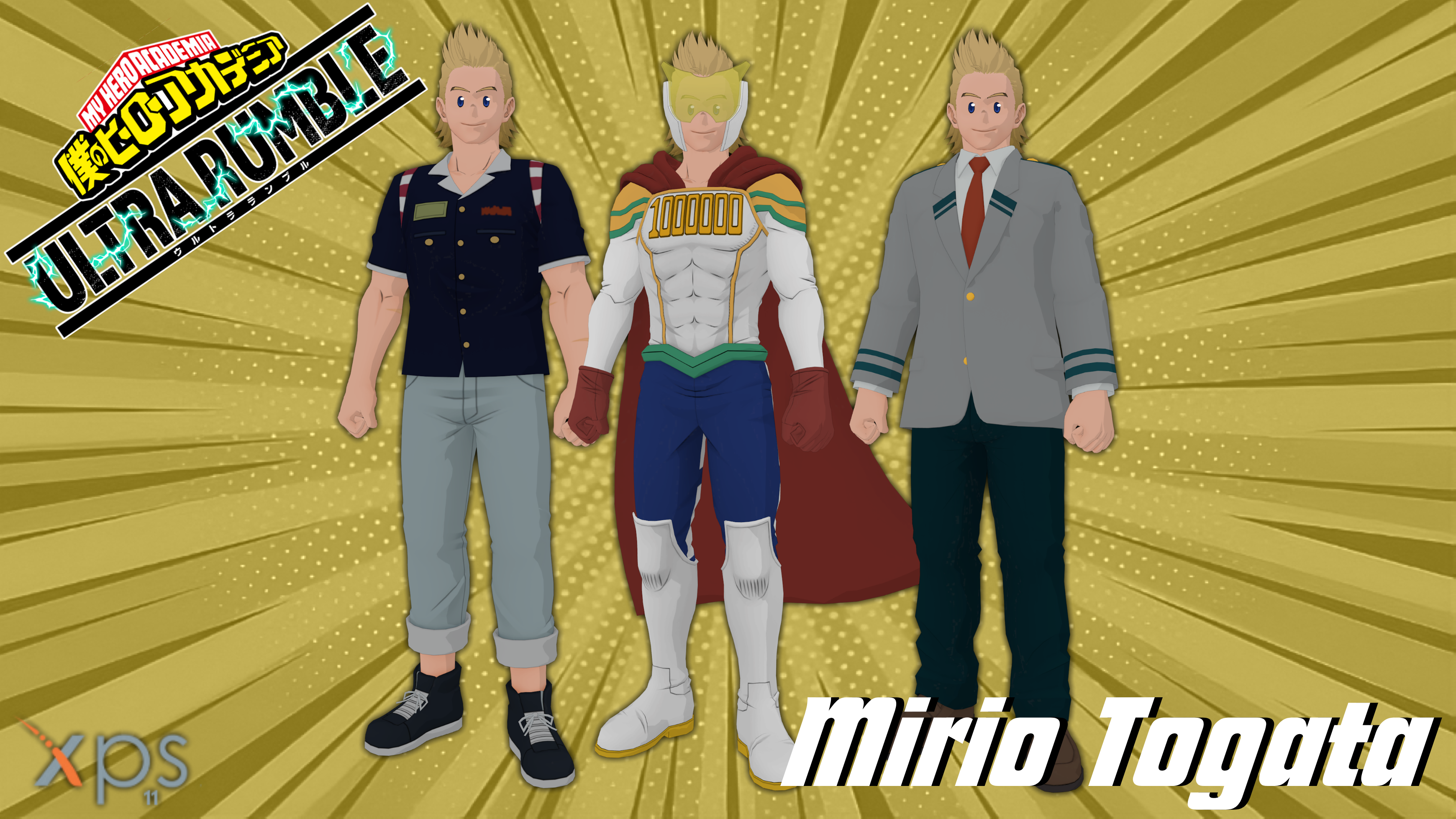 MHA UR - Mirio Togata Pack XPS DL by MHA-DEAF on DeviantArt