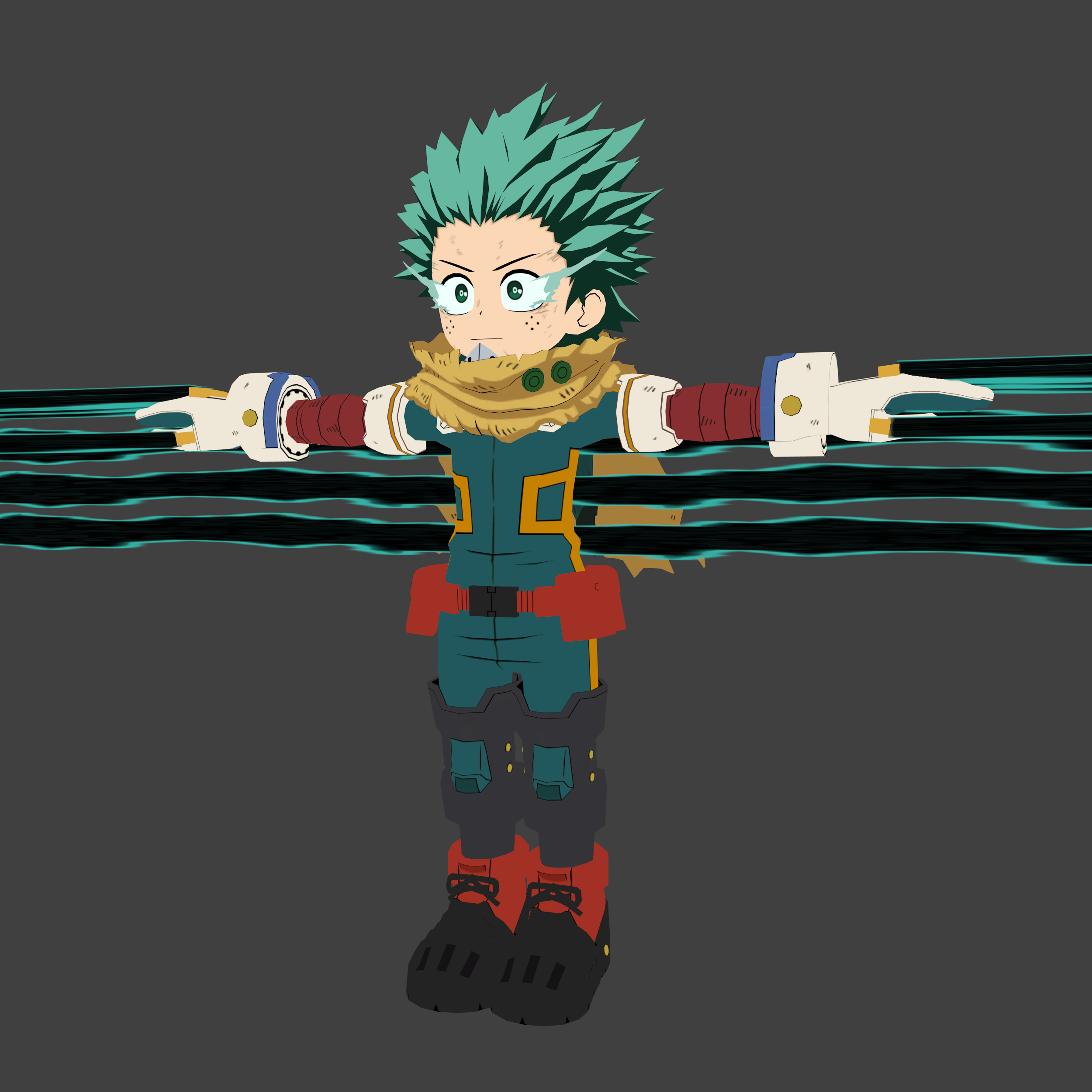 My Hero Ultra Impact - Overdrive Deku FBX DL by MHA-DEAF on DeviantArt