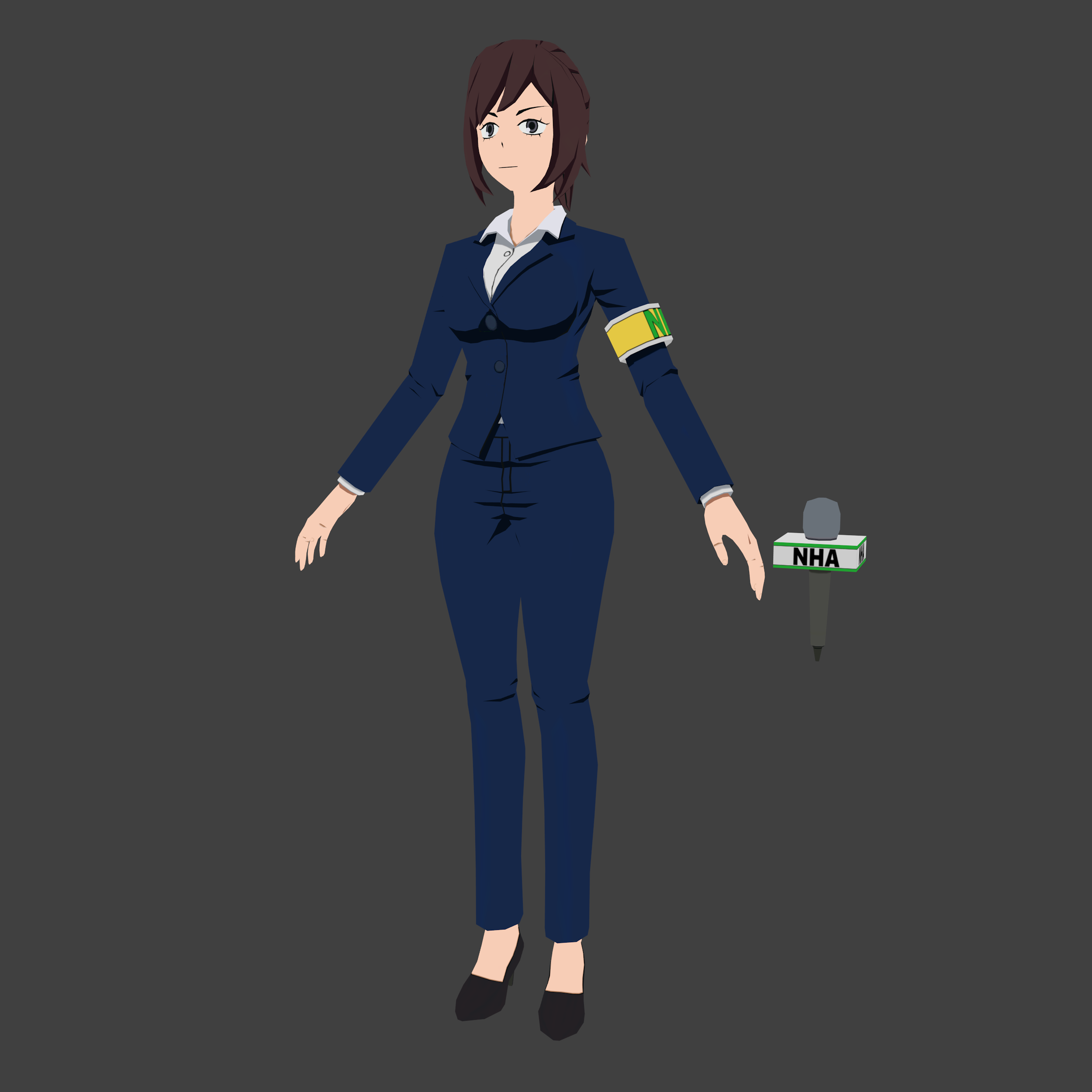 MHA TSH - Reporter Lady by MHA-DEAF on DeviantArt