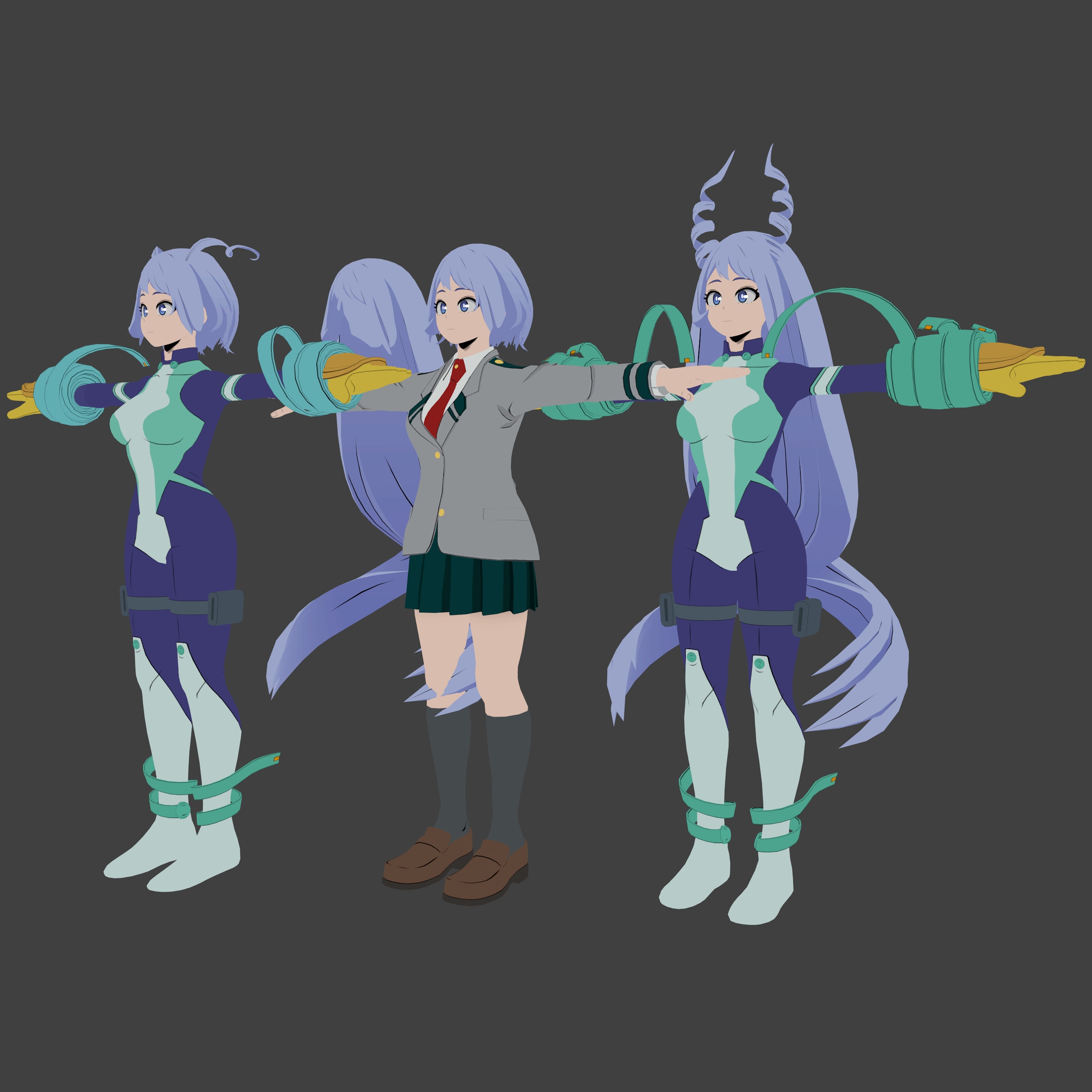 MHA AJ Nejire Hado Model Download by MHA-DEAF on DeviantArt