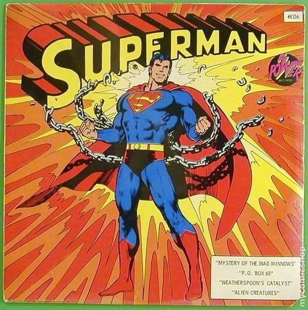 Superman Record-Power Records by John-Blacksmith on DeviantArt