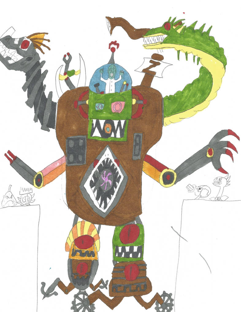 Zombot Zenith Zord by MasteroMonsters on DeviantArt