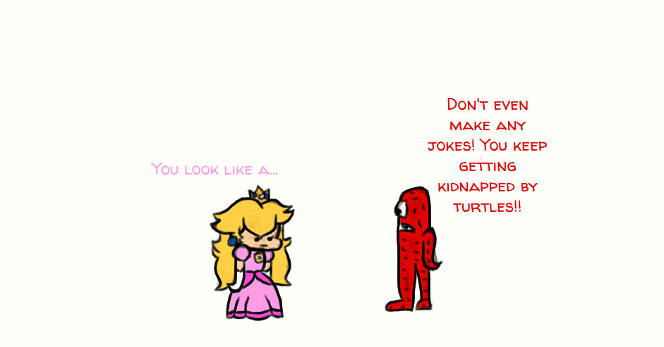 Princess Peach Meets Muno by TheNekoBoy22 on DeviantArt