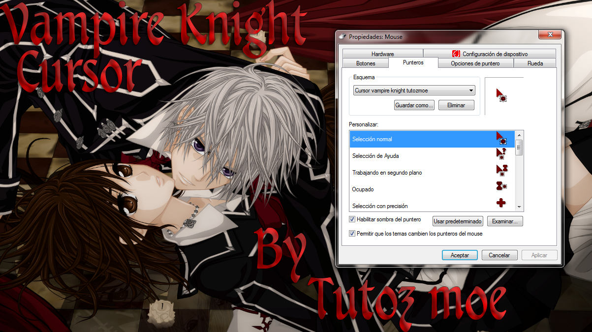 Cursor vampire knight by TutozMoe on DeviantArt