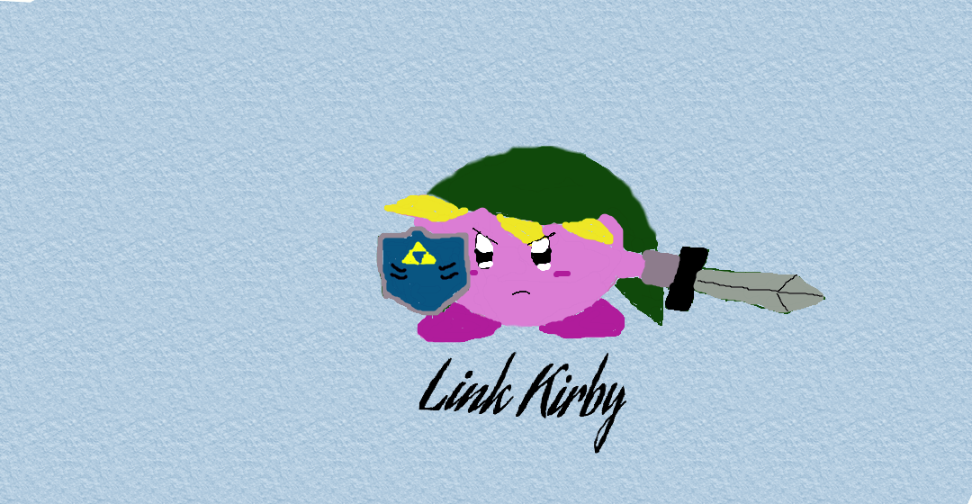 Link Kirby by kreepykirby on DeviantArt