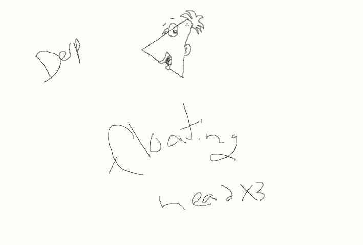 Floating Phineas head by Tigerkit1 on DeviantArt