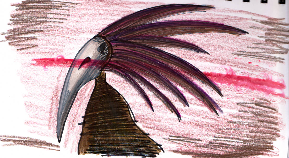 Feathered mask OC 2 by writeddreams2reality on DeviantArt