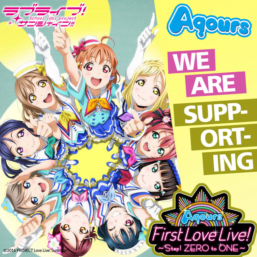 [PSD] Aqours FLL Photo Frame - All Members by 4rifu on DeviantArt