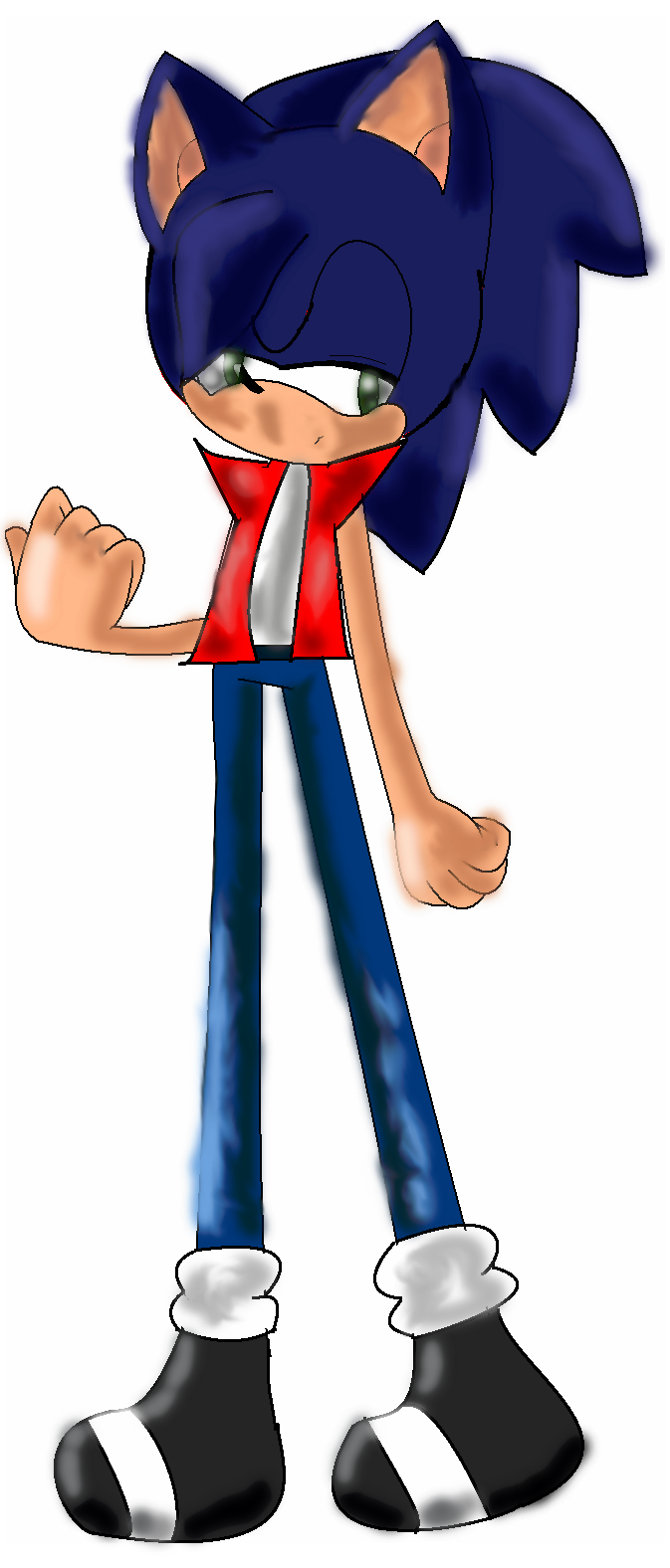 sonic's new look by sonic-a-hedgehog on DeviantArt