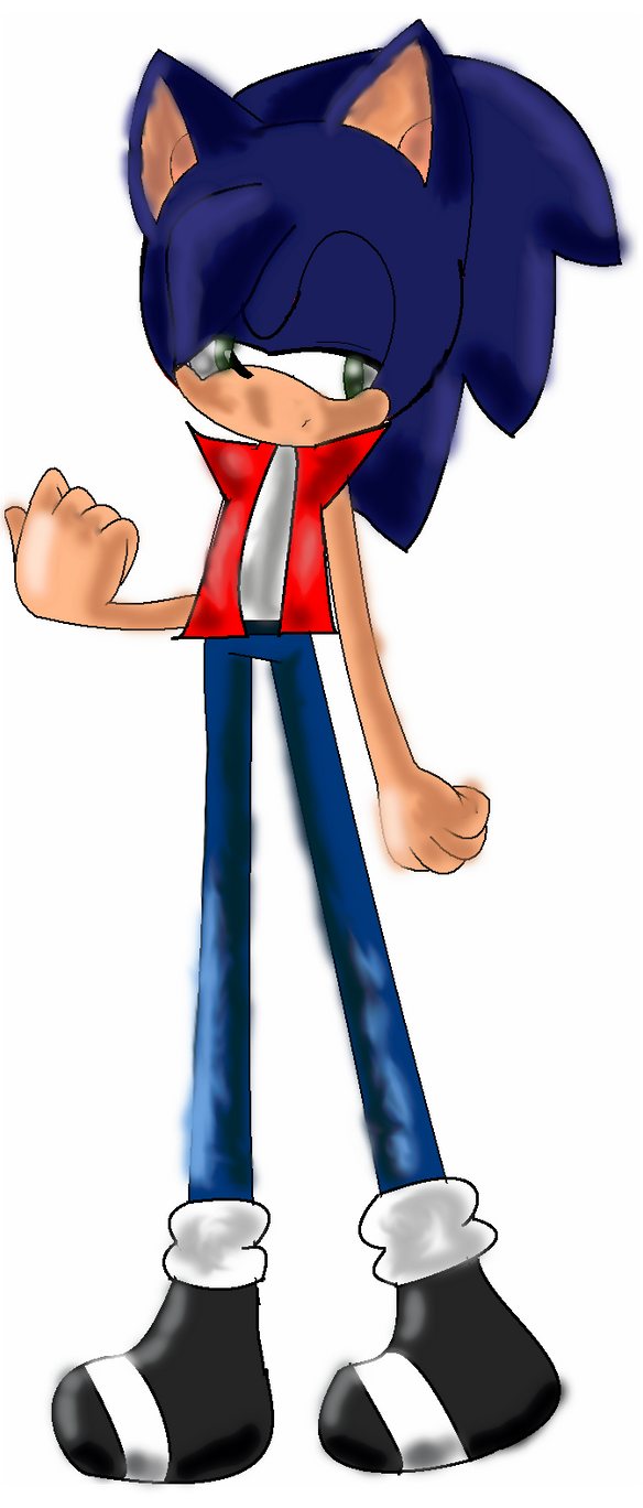 sonic's new look by sonic-a-hedgehog on DeviantArt