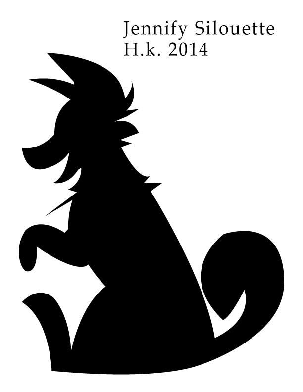 Jennify Silhouette 2014 by Hannele-Rantanen on DeviantArt