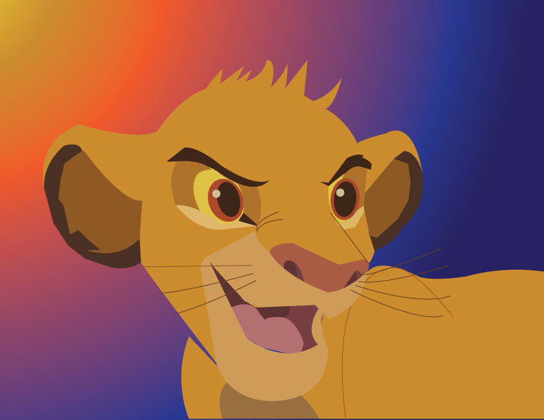 Simba I'm going to be king of pride rock Animation by Hannele-Rantanen ...
