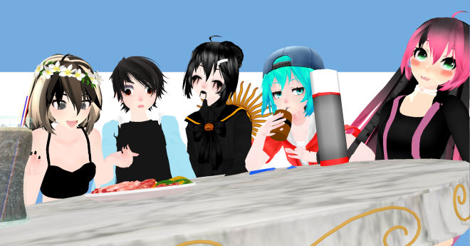 MMD - Solo pasa en Argentina + Mate DL! by Luan-Animations on DeviantArt