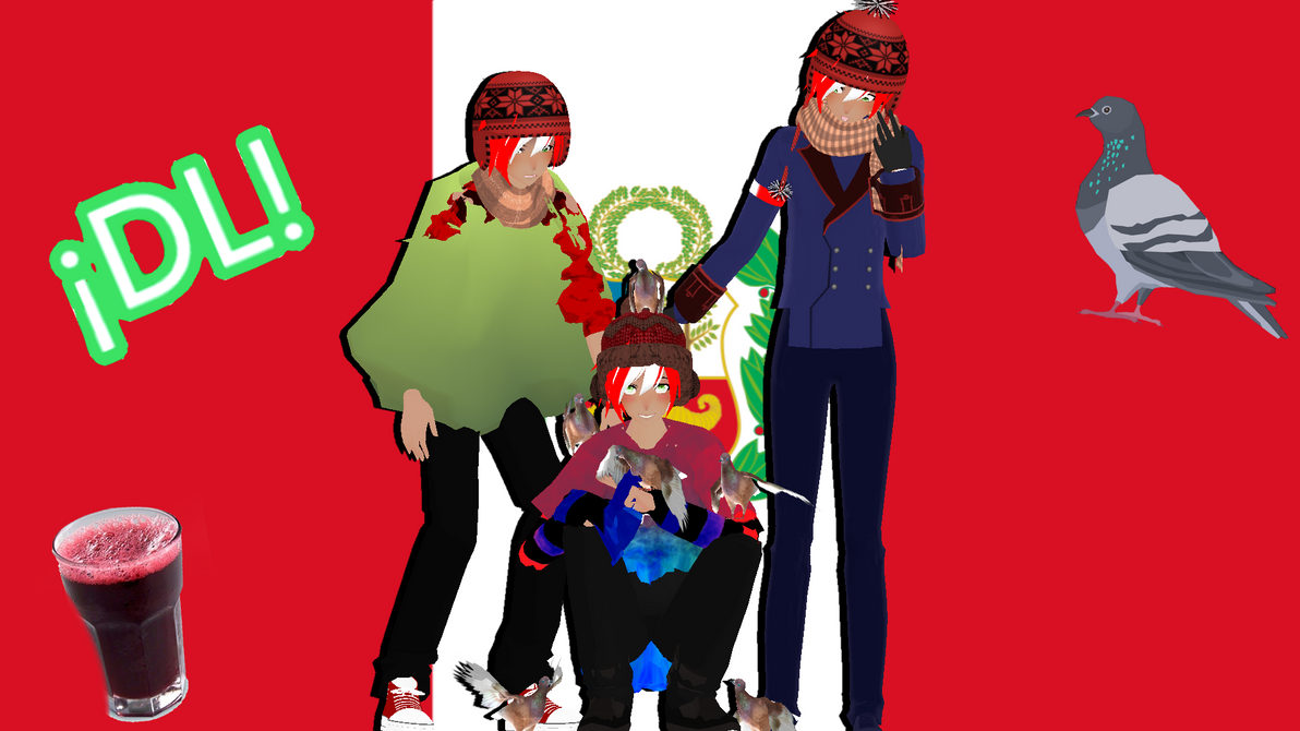 MMD Countryhumans - TDA Peru DL by Luan-Animations on DeviantArt