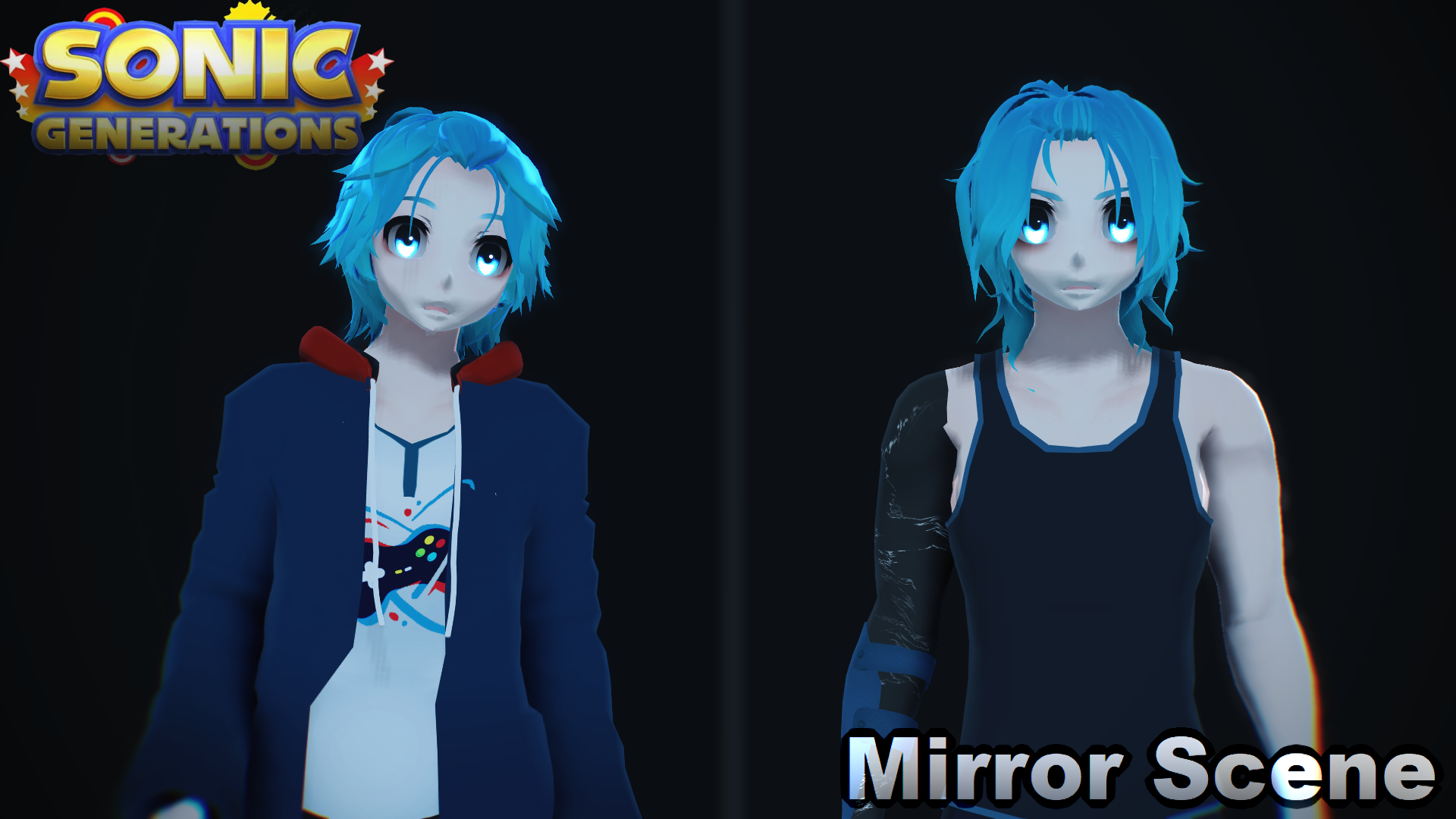 MMD - Mirror Scene (Motion DL) by Luan-Animations on DeviantArt