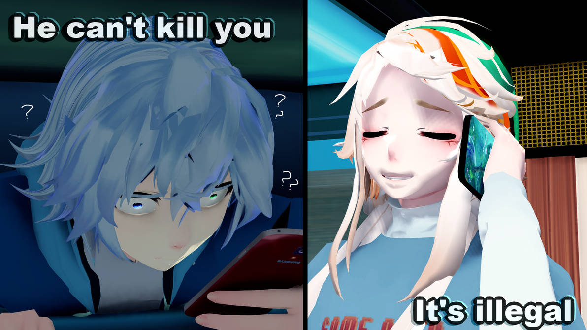 MMD - He can't kill you It's illegal - (Motion DL) by Luan-Animations ...