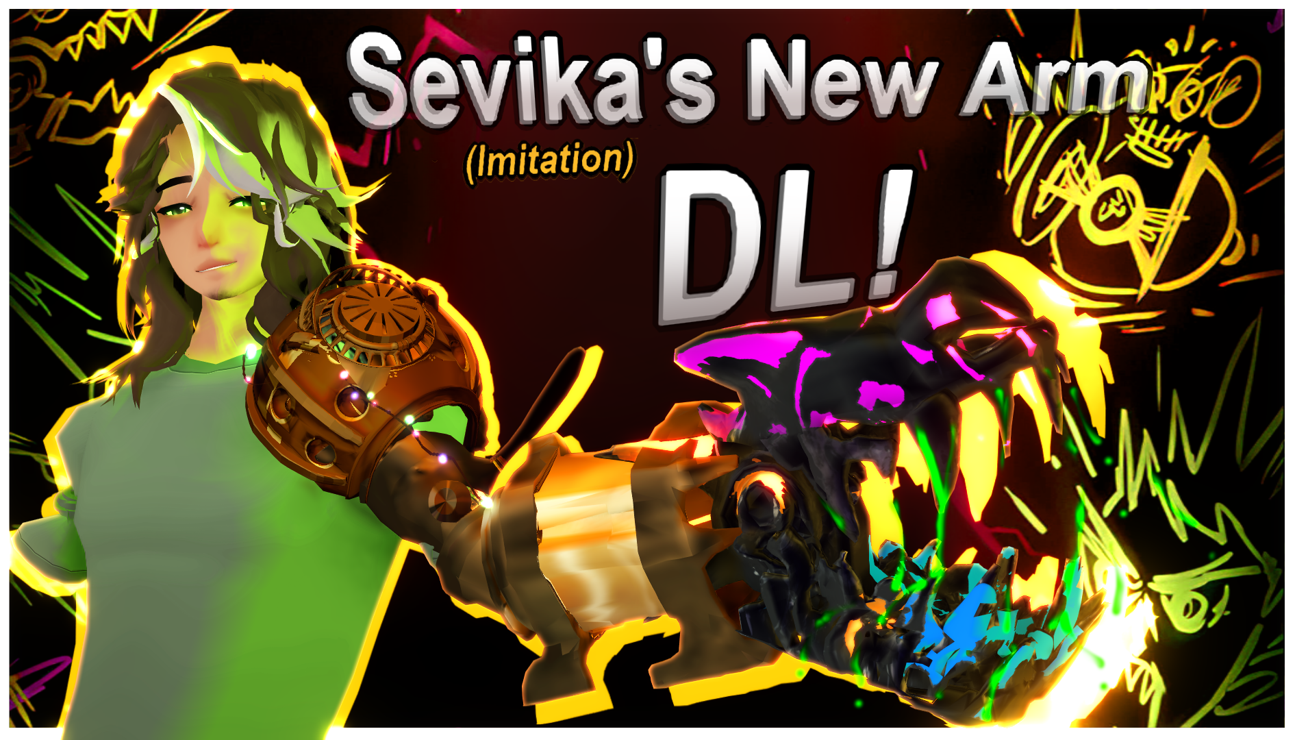 MMD - Sevika's New Arm imitation (DL!!) by Luan-Animations on DeviantArt