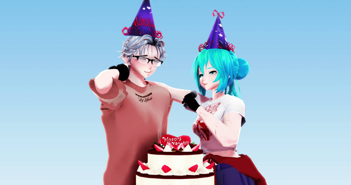 MMD - Today is my birthday - (Motion DL) by Luan-Animations on DeviantArt