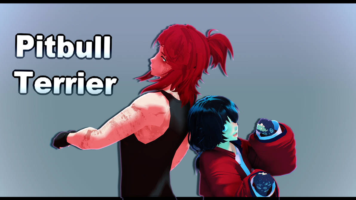 MMD - Pitbull Terrier - (Motion DL) by Luan-Animations on DeviantArt