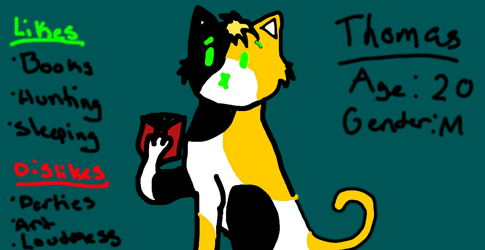 ~Thomas~ by AnimalSaver1225 on DeviantArt