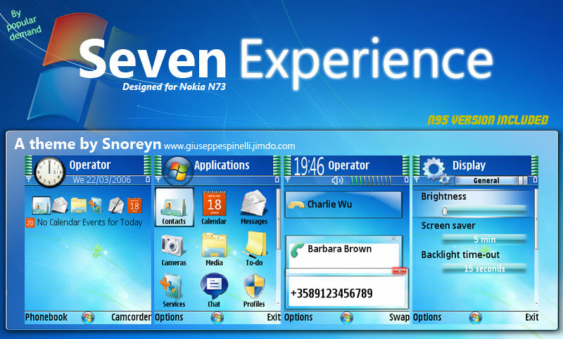Windows Seven Experience by Snoreyn on DeviantArt