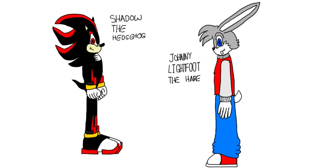 Shadow and Johnny Lightfoot by TruePhazonianForce on DeviantArt