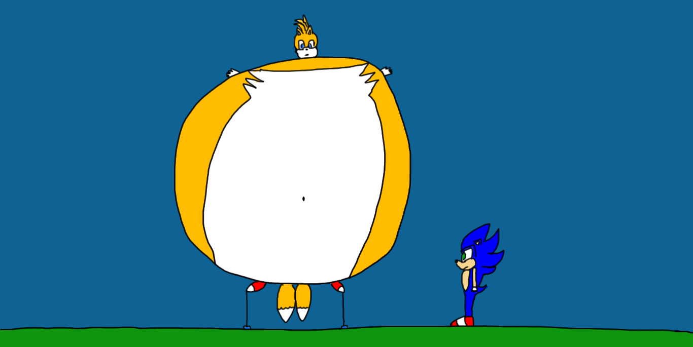 Request - Tails Inflation by TruePhazonianForce on DeviantArt