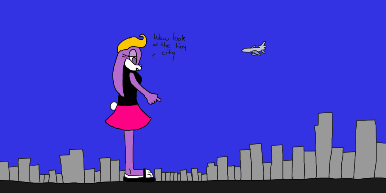 Request -Macro Binky Bunny and the city by TruePhazonianForce on DeviantArt