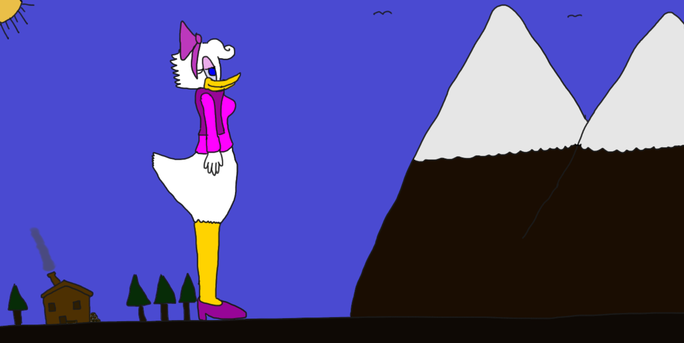 Request - Giant Daisy Duck by TruePhazonianForce on DeviantArt