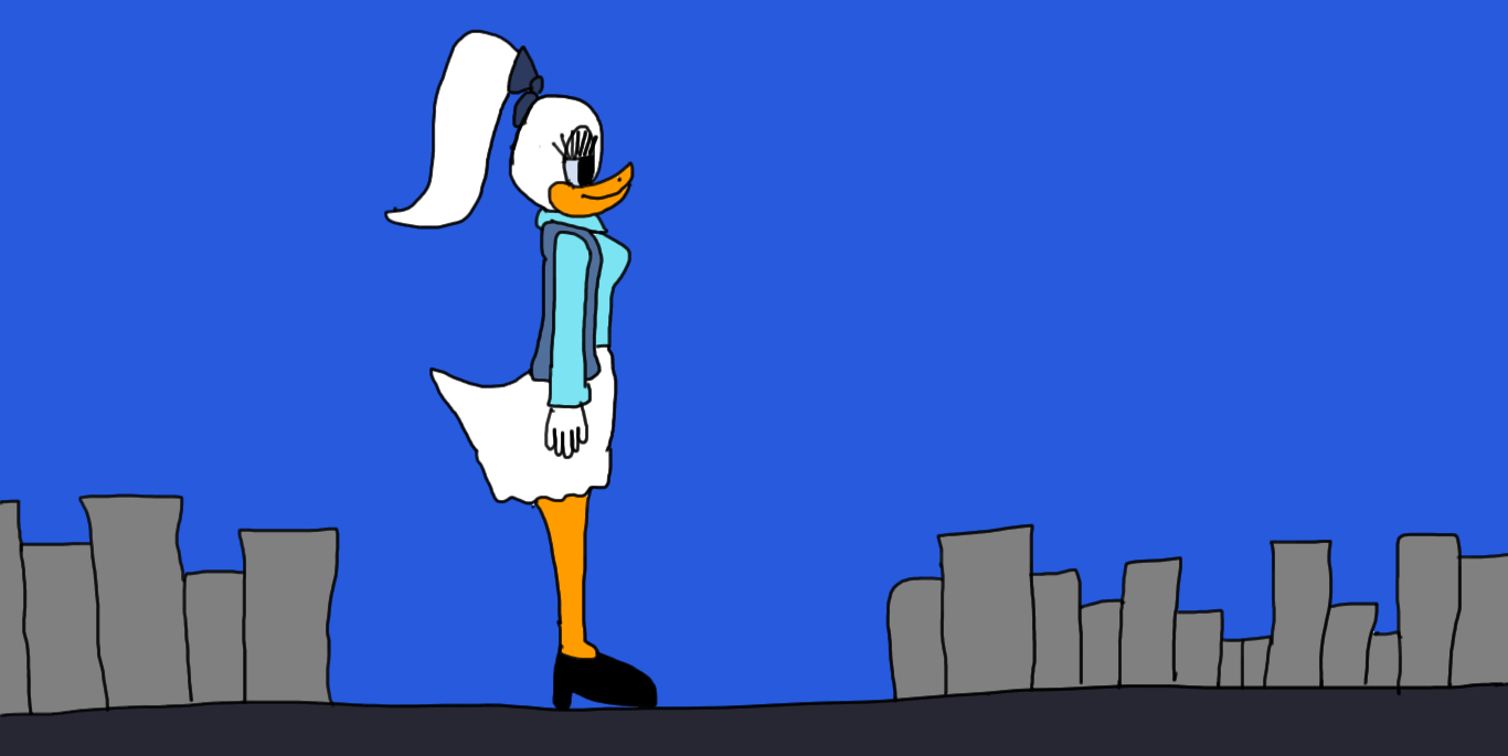 Request - Giant Daisy Duck 2 by TruePhazonianForce on DeviantArt