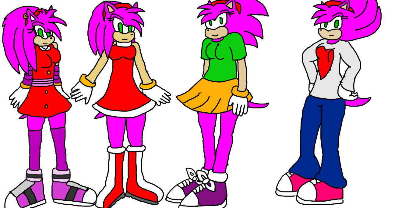 Amy Rose Generations by TruePhazonianForce on DeviantArt