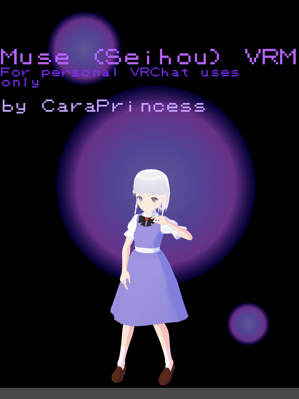 Muse (Seihou) VRM (For personal VRChat uses only) by CaraPrincess2007 ...