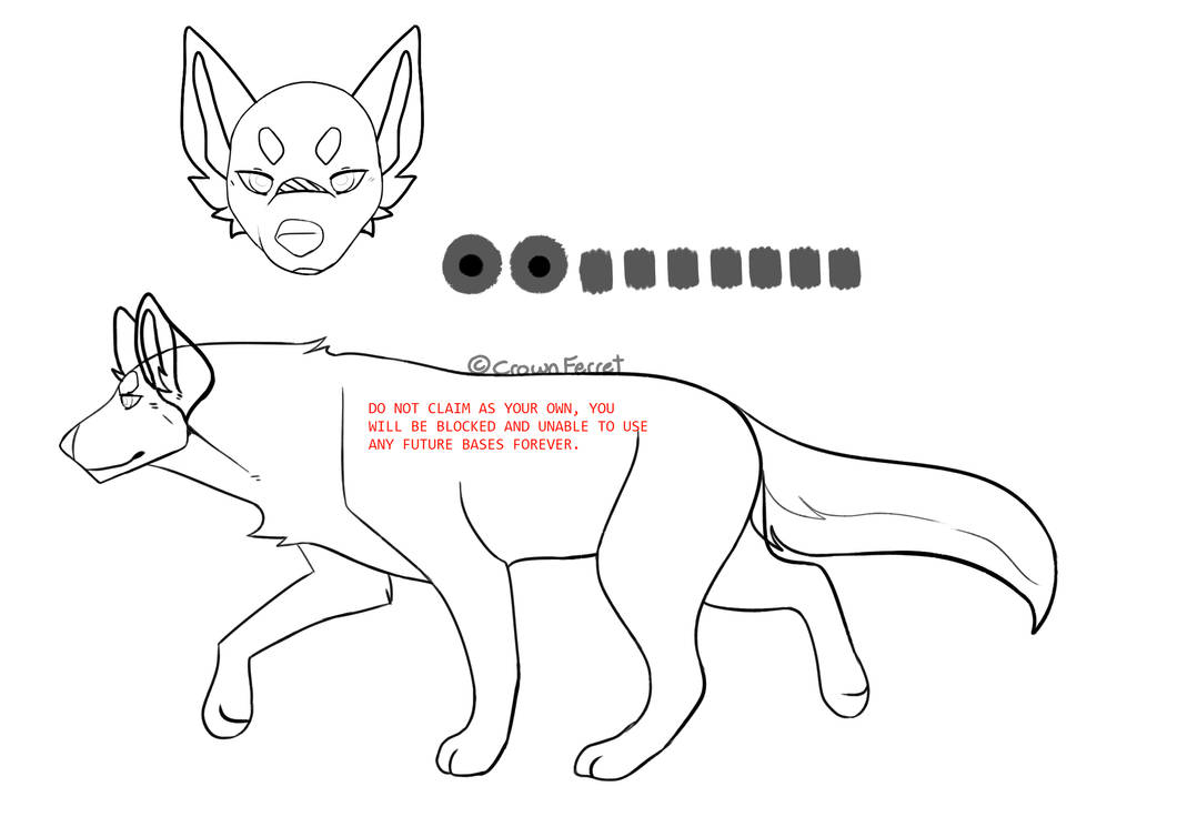 Wolf base Pack f2u OLD by m-o-u-r-i on DeviantArt