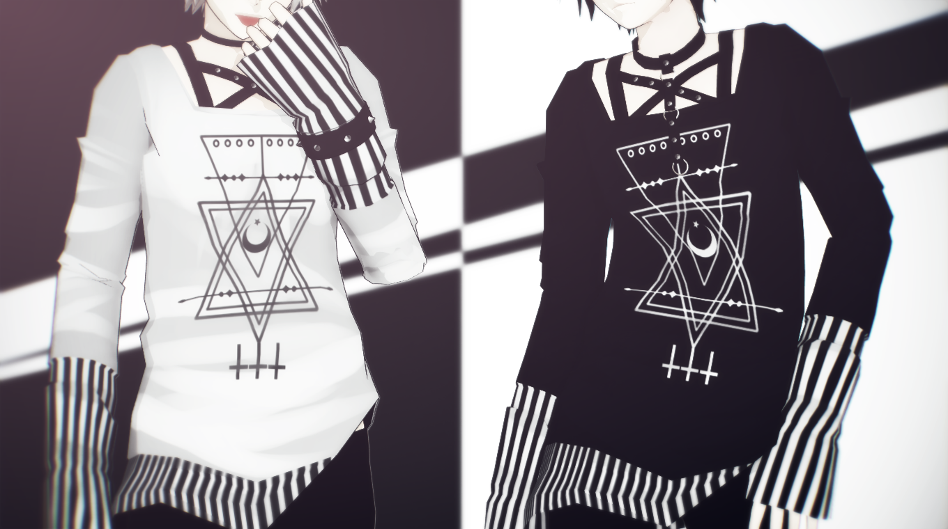 MMD Long Sleeved Shirt by Qeuxin on DeviantArt