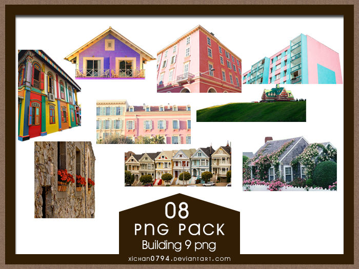 PNG PACK08 Building 9 png by xichan0794 by xichan0794 on DeviantArt