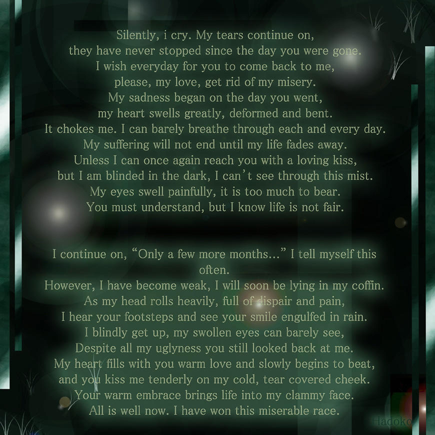 Silently, I cry... by Hadoko on DeviantArt