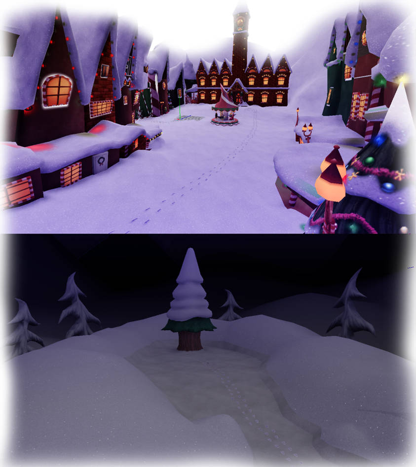 [MMD] Christmas Town Part1 - DL! by Otzipai-Art on DeviantArt