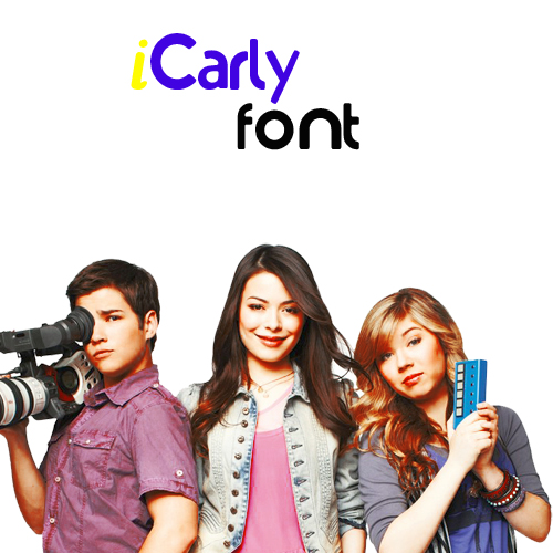 +iCarly font by AbooutUs on DeviantArt
