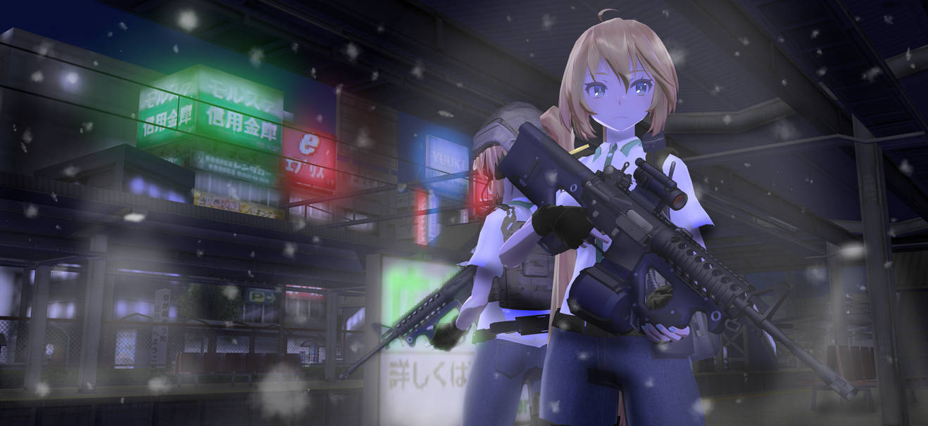 [MMD DL] HERA ARMS CQR M4A1 by TheSilverBlueMoon on DeviantArt
