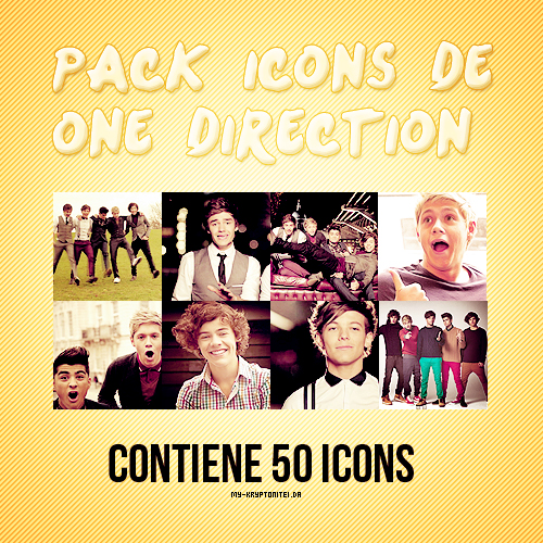 One Direction Icons by My-Kryptonite1 on DeviantArt