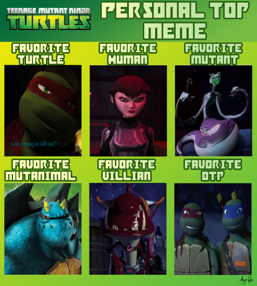 tmnt - personal top meme by RassbedashTMNT on DeviantArt